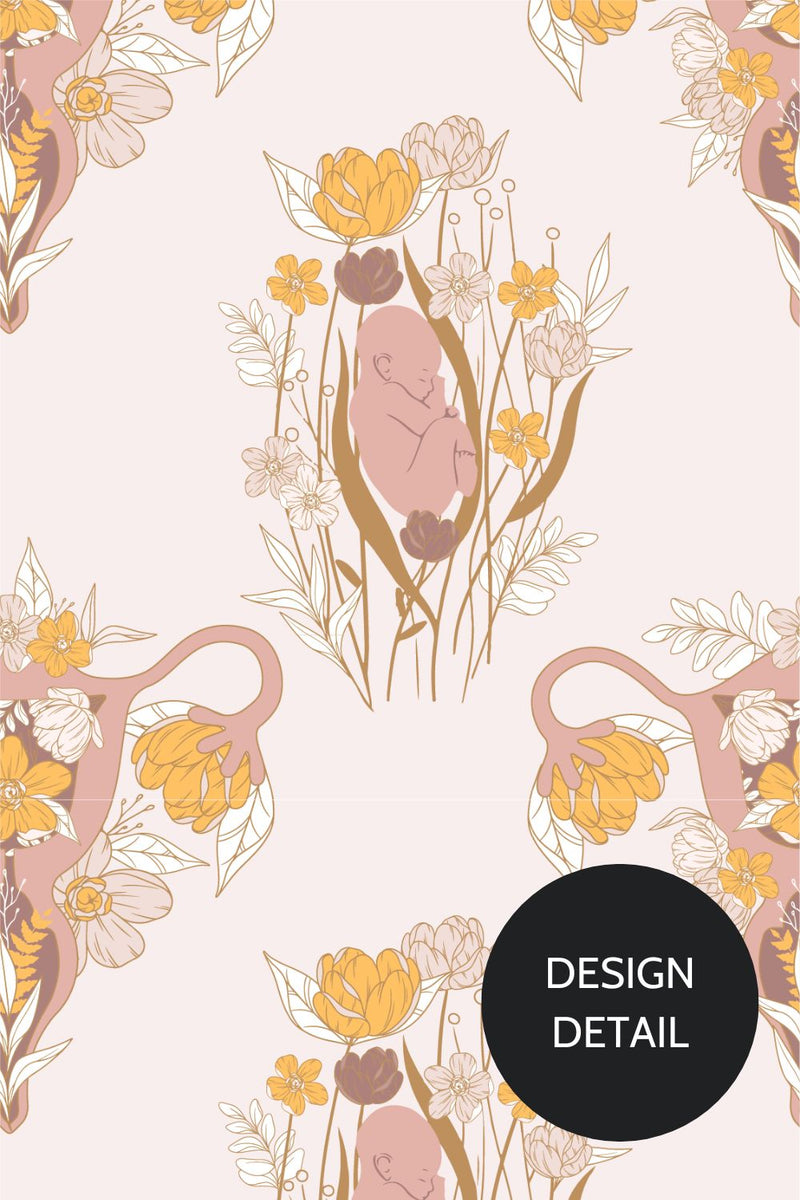 Womb to Grow Uterus Scrub Cap | Ships from USA | Dr. Woof Apparel