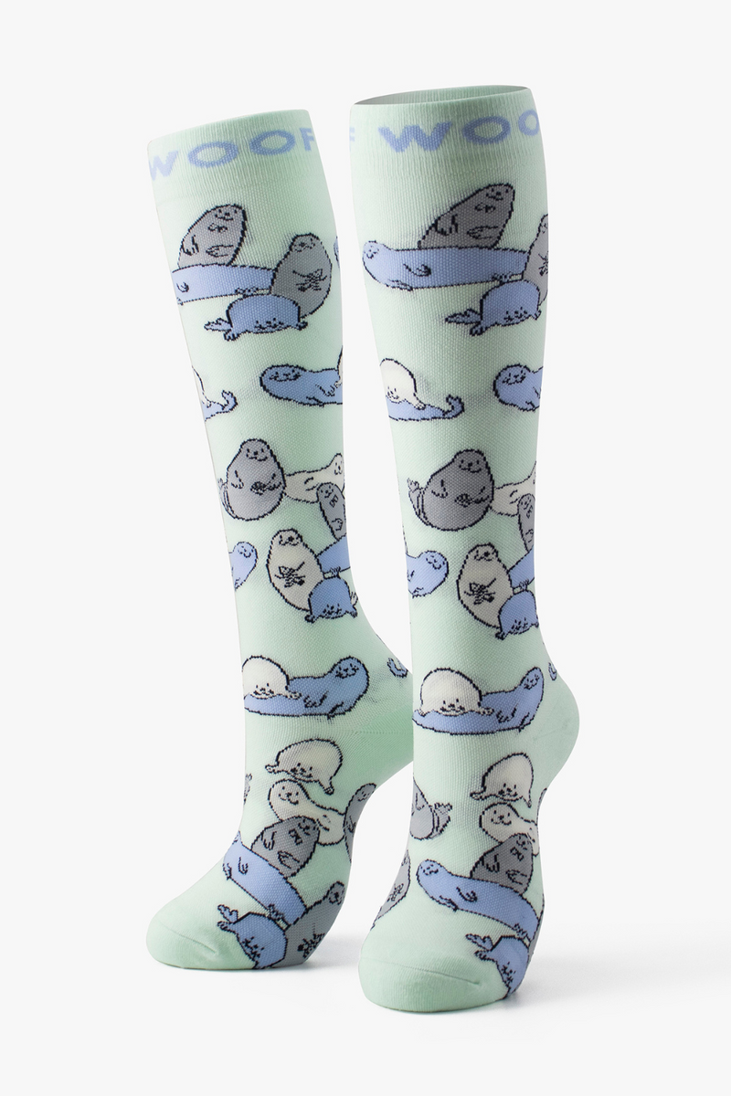Seal Moisture-Wicking Compression Socks | Dr. Woof Apparel